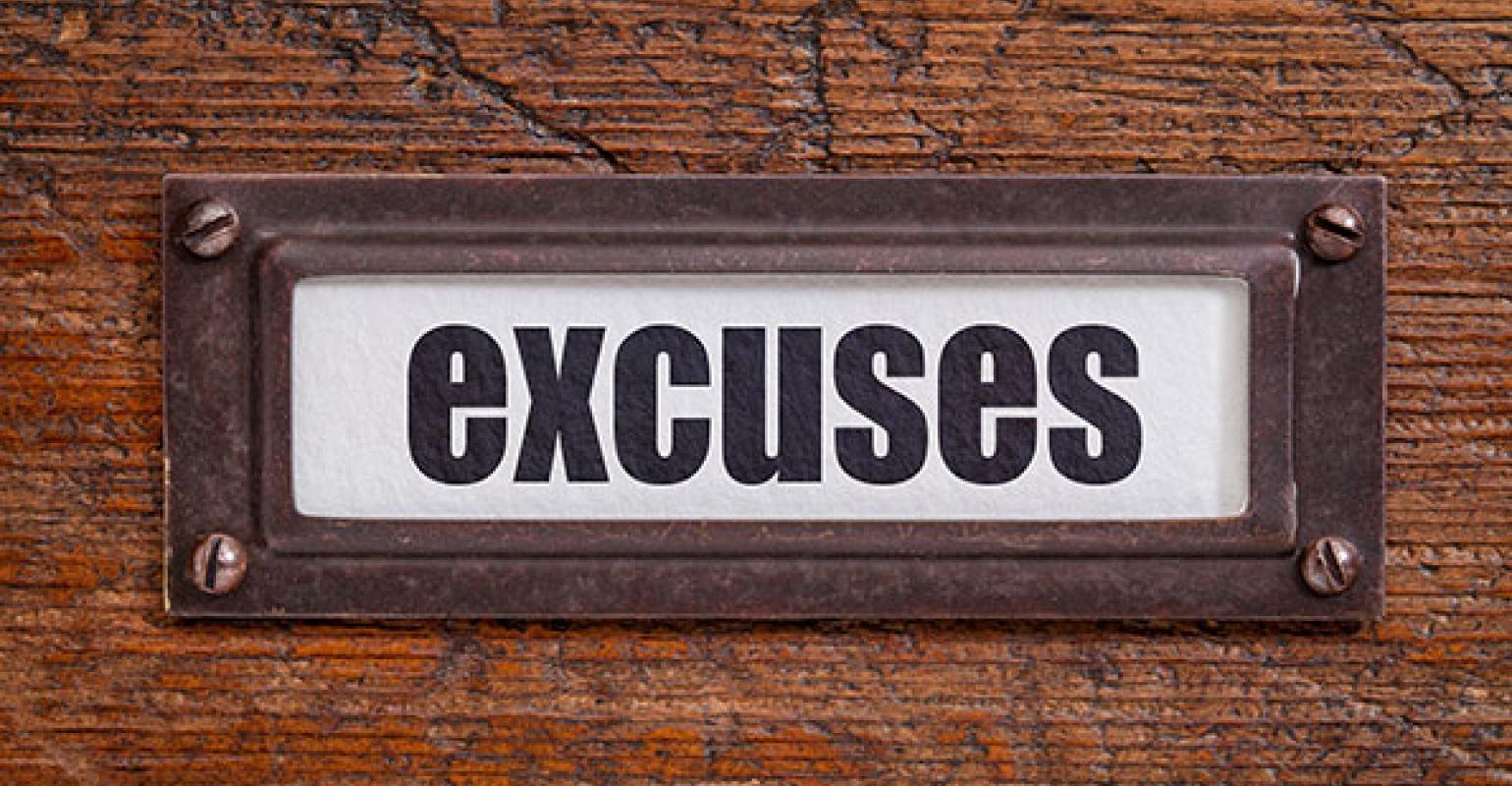 Sunday’s sermon: Excusing Our Excuses | Fearfully and Wonderfully Made